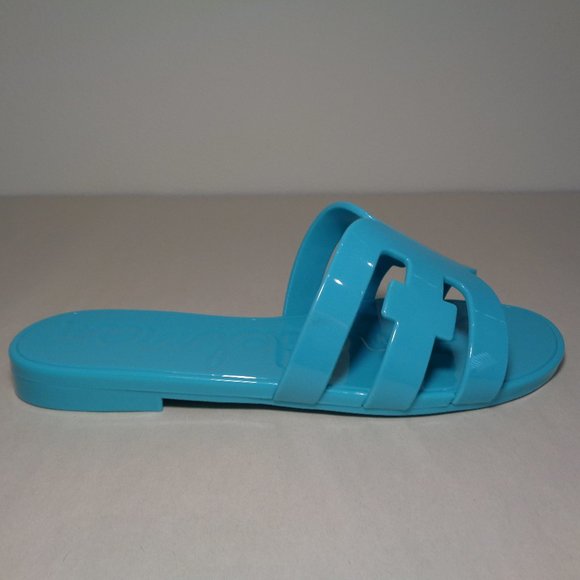 Sam Edelman | Shoes | Sam Edelman Size 6 M Bay Jelly Rio Blue Sandals ...